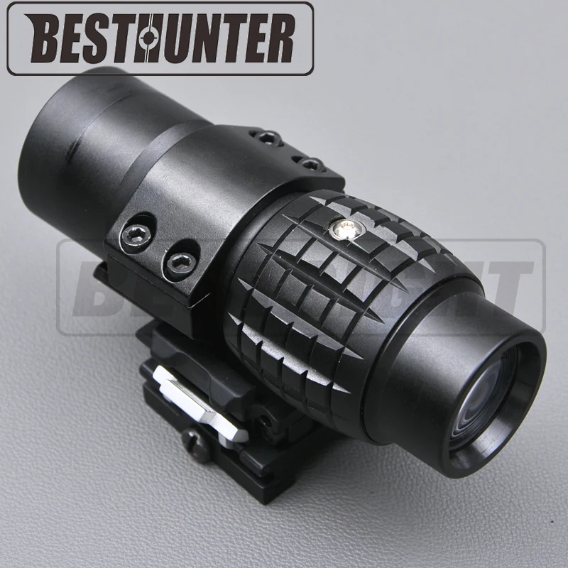Tactical Rifle Scopes 3X Magnifier Scope Compact Tactical Sight With ...