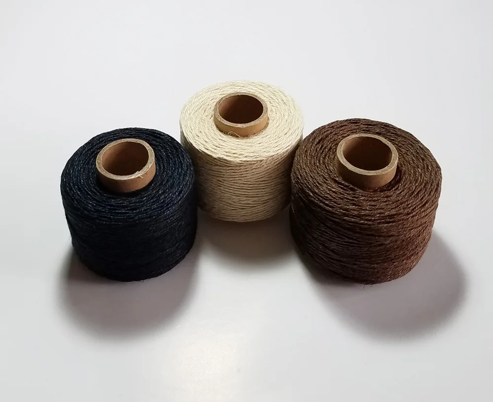 De alta Tenacidade de 100% Linho corda 100 m/roll 3 fios Ply Twine cord ...