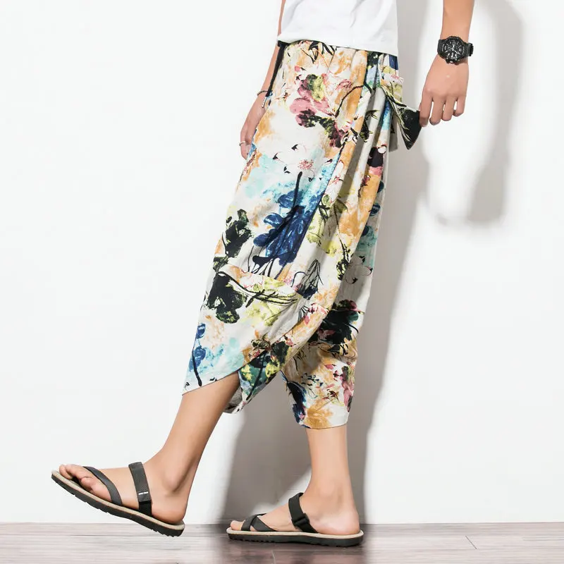 Aliexpress.com : Buy Hot Summer Men Casual Harem Pants Chinese Style ...