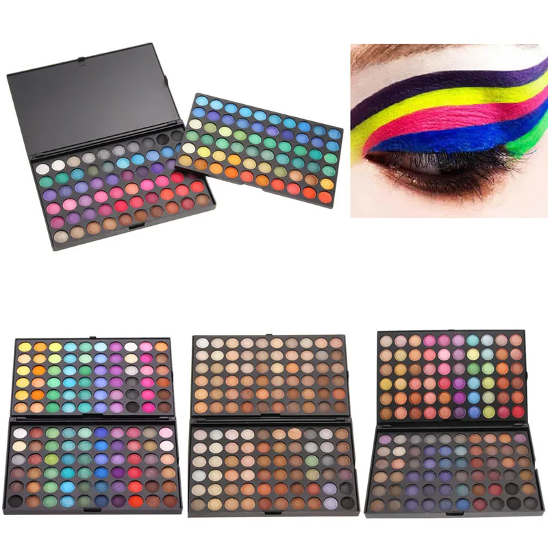 120 Color Fashion Eye shadow palette Cosmetics Mineral Make Up Makeup ...