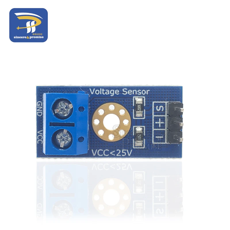Smart Electronics DC 0-25V Standard Voltage Sensor Module Test ...