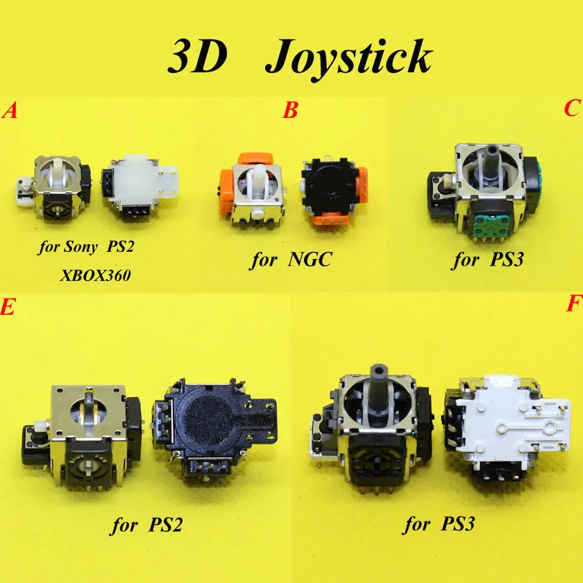 3d Analog Thumbstick Sensor 3d Analog Module Joystick Axis 3d Joystick Potentiometer For Ps2 Ps3