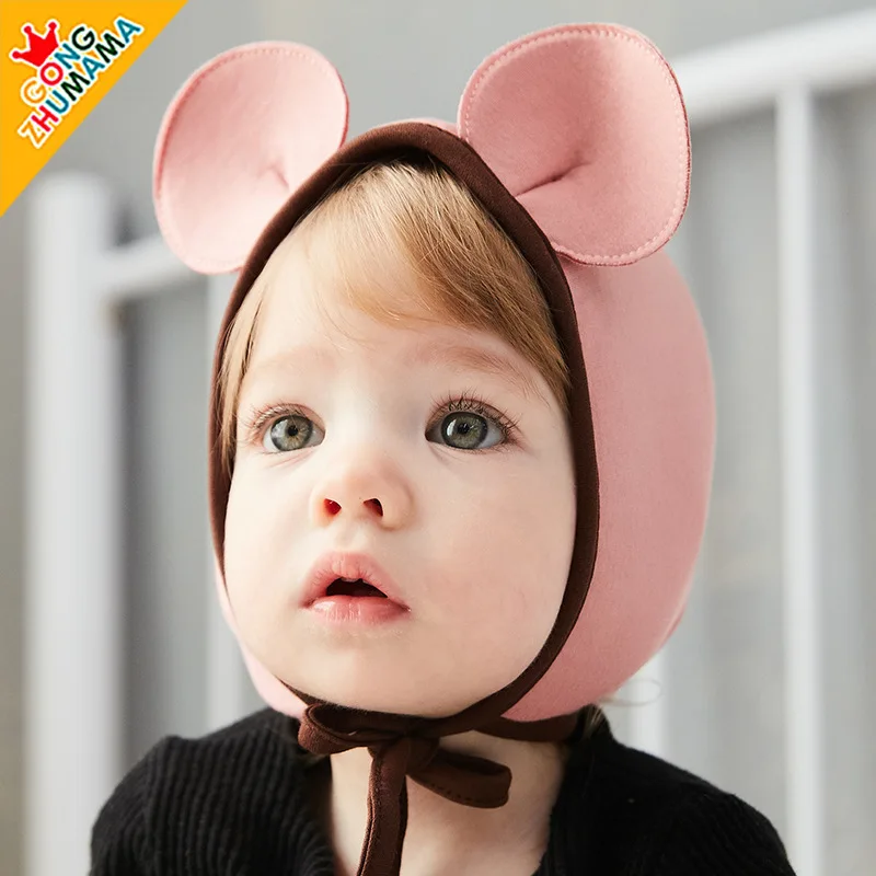 KACAKID-Official-Store-Cute-Mouse-Pattern-Baby-Hat-Lovely-Mouse-Ear ...
