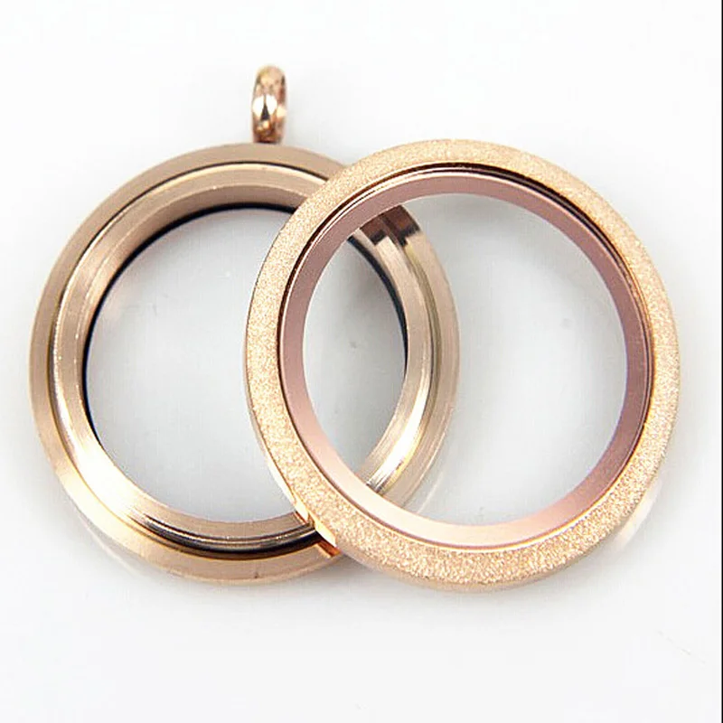 Aliexpress.com : Buy 30mm silver screw stainless steel floating locket ...