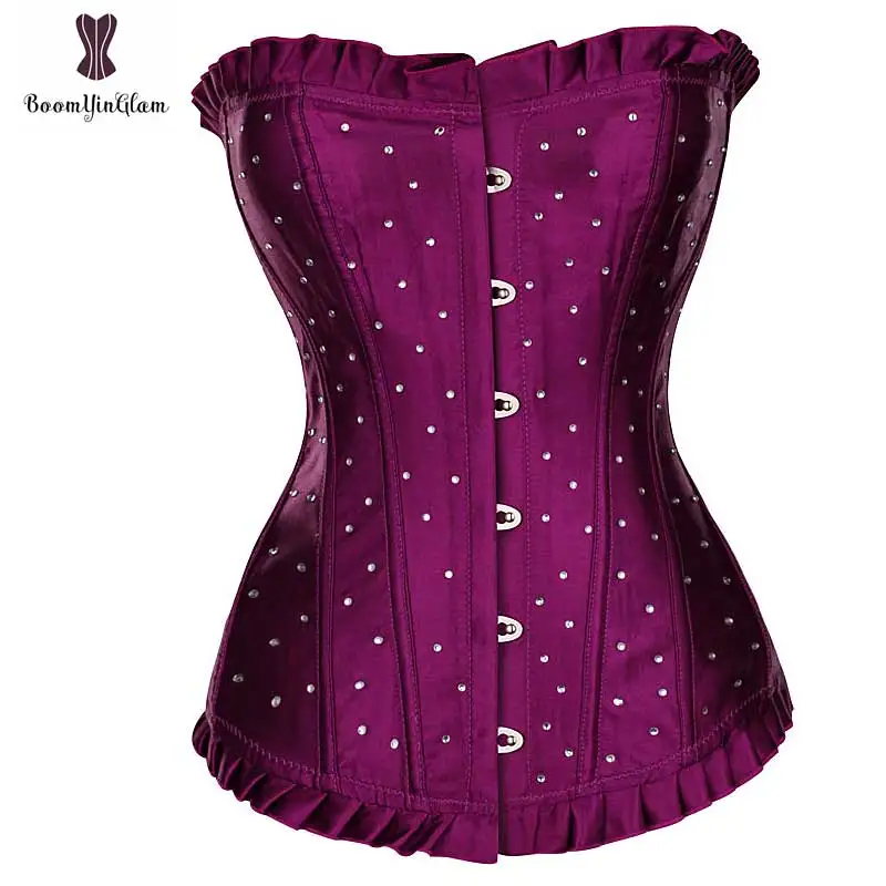 Lace Up Polka Dot Corset Gothic Korse Plus Size 6xl Korset Over Bust