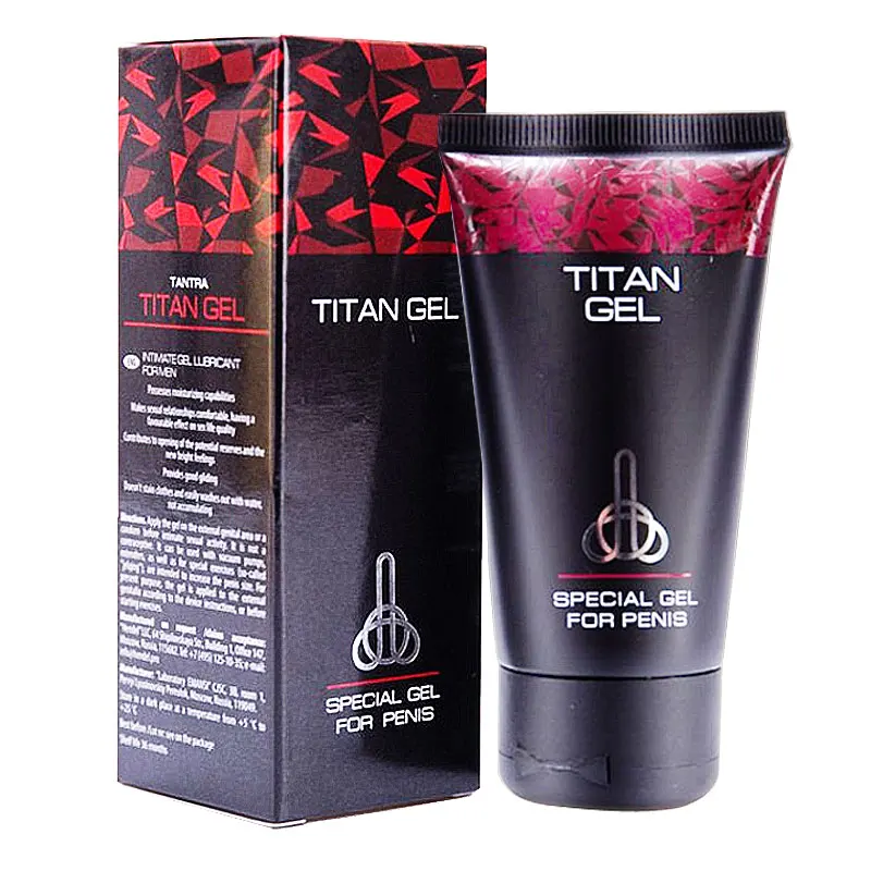 Original Titan Gel Male Enhancement Increase Enlargement Pills Male Sex Time Delay Erection