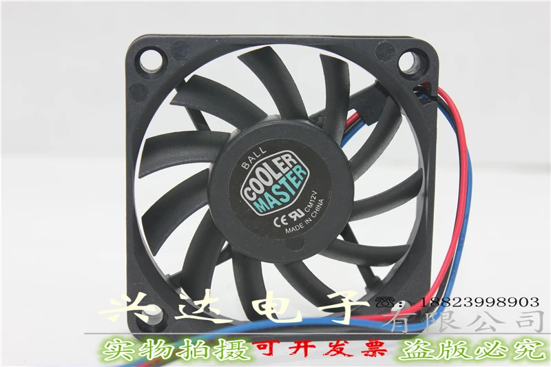 EFB0612HHA DC12V 0.25A 6010 three-wire CPU computer chassis cooling fan ...