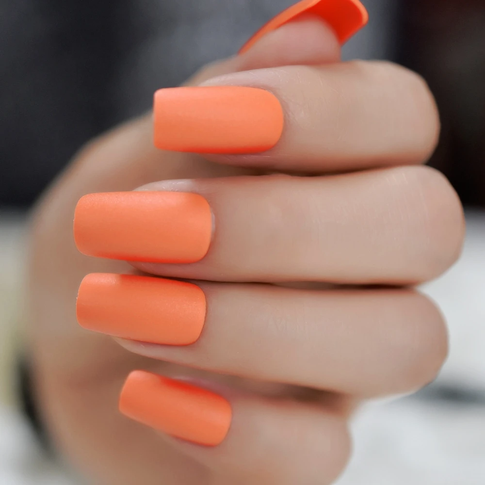 Drag Queen Neon Matte Fake Nails (Set Of 24) - Queerks™