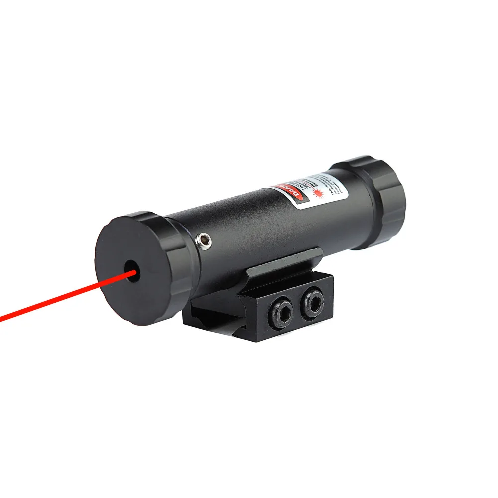 Red Dot Laser 11/20mm Rail With Remote Rat Tail Switch For Sight Scopes ...