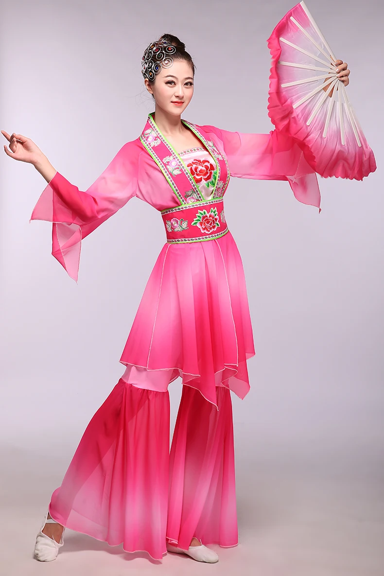 Meng-Zhong-Meng-Rose-Peony-Embroidery-Costume-Classical-Folk-Dance ...