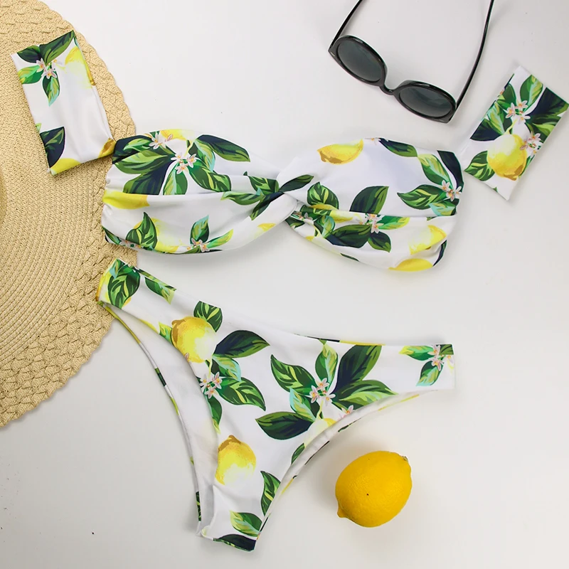 2018 Sexy Bikini Swimwear Women Swimsuit Off Shoulder Bikini Set ...