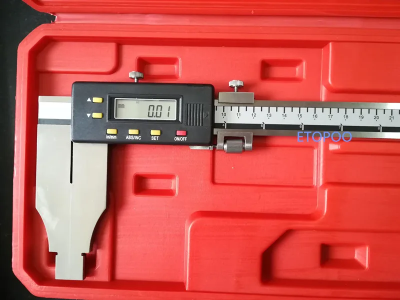 High quality 600MM 24inch Digital vernier Caliper Heavy duty digital caliper gauge 0 600mm with nib jaws AliExpress