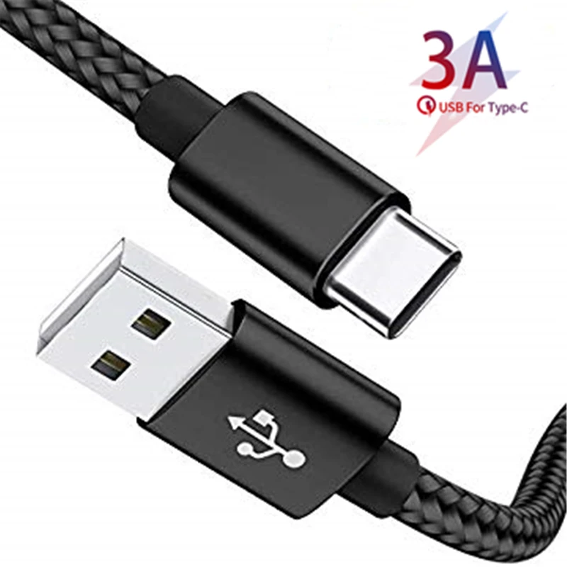 Usb Type C Cable For Xiaomi Redmi K20 Pro Type-c Cable Nylon Braided ...
