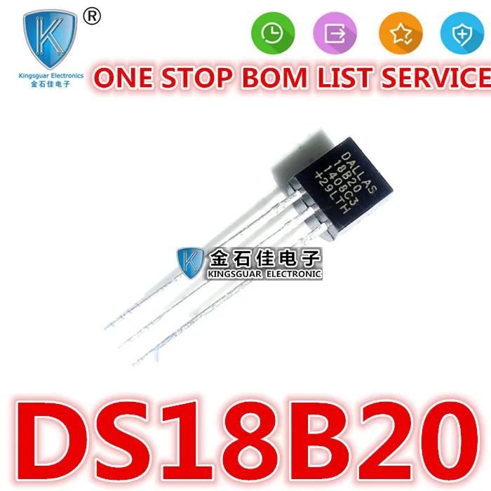 Send free 10PCS DS18B20 TO 92 18B20 New original spot sales|ds18b20 ...