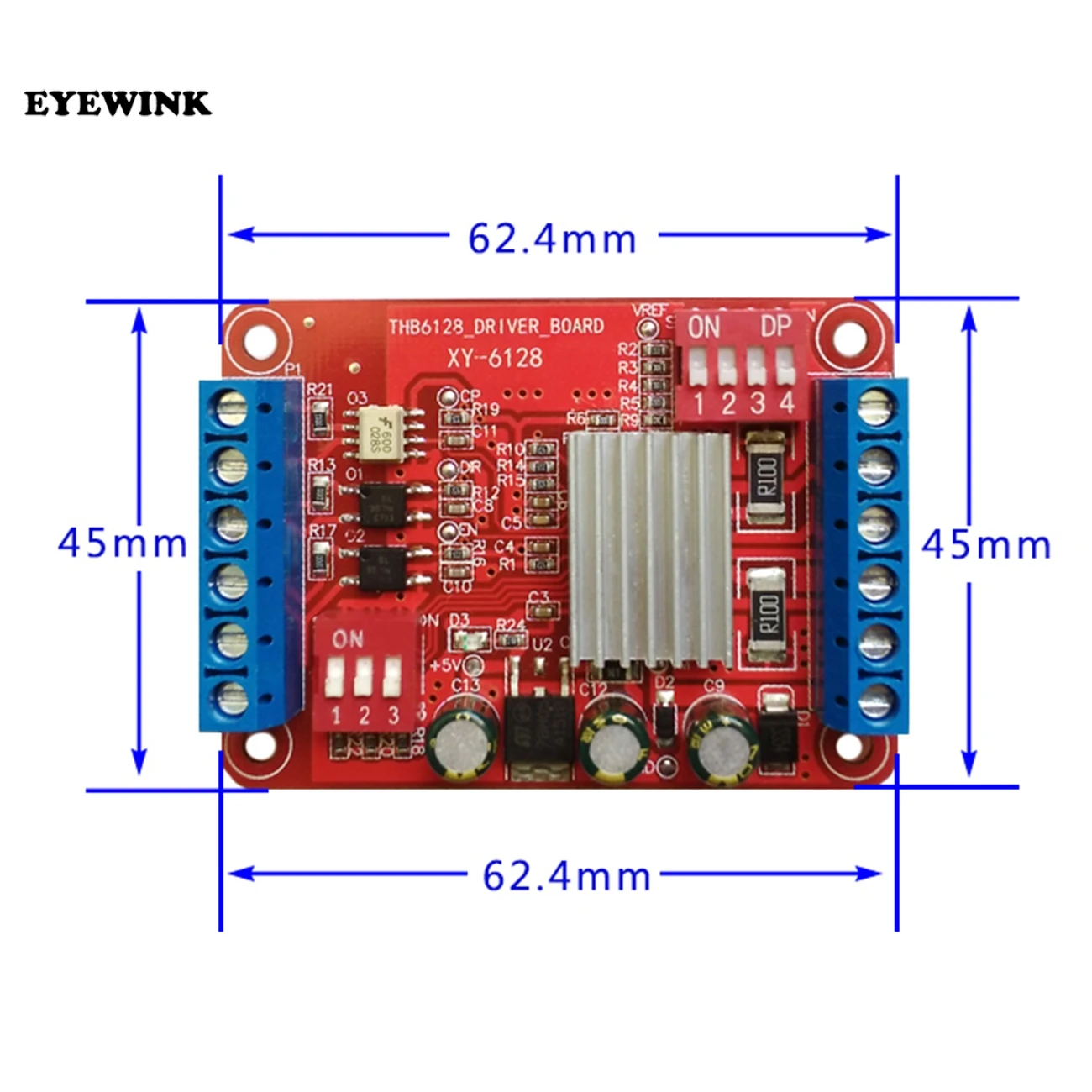 THB6128 Stepper Motor Driver Module DIP Switch Double Full Bridge ...