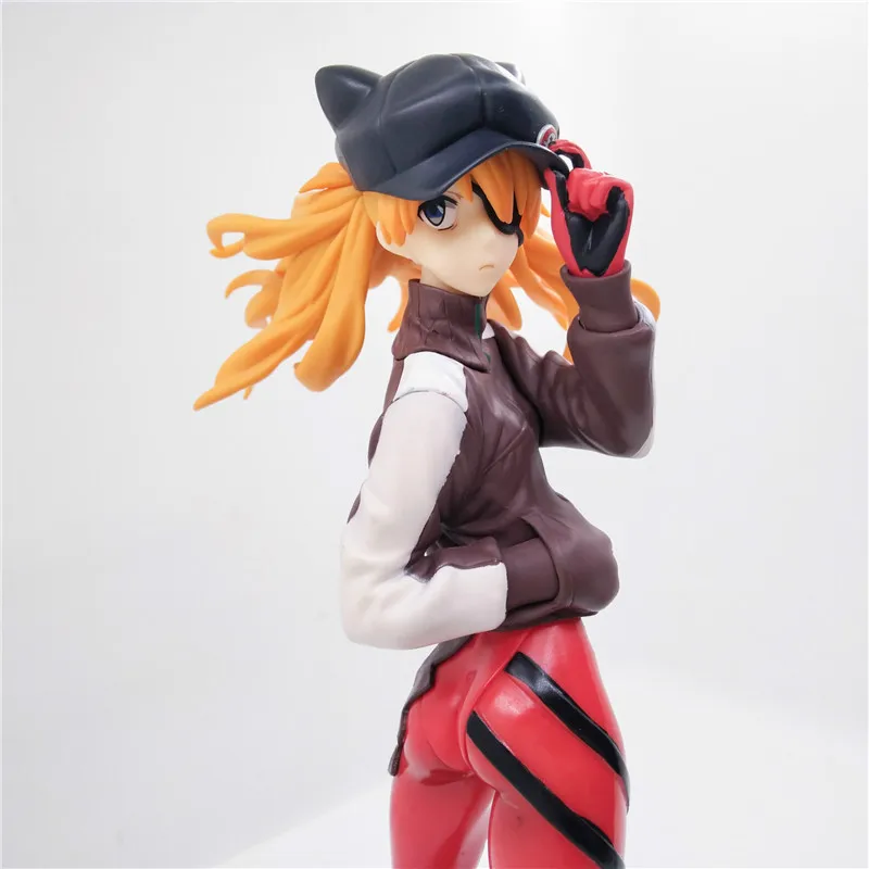 NEW 22cm Anime EVA Neon Genesis Evangelion Action ASUKA SORYU LANGLEY ...