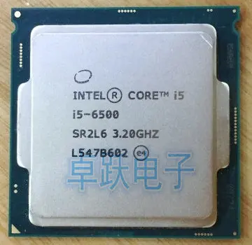 Intel processador i5 6500 3.2ghz, quad core, soquete lga 1151, desktop cpu