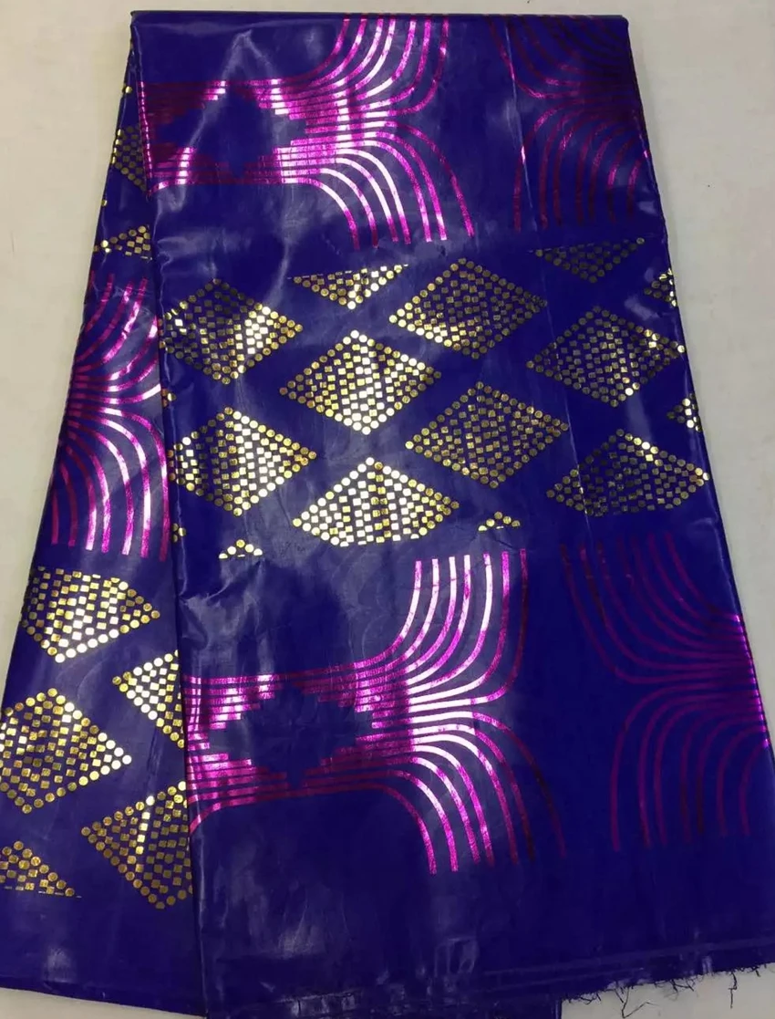 African embroidery Jacquard Guinea Brocade Bazin Lace fabric 5 yards ...