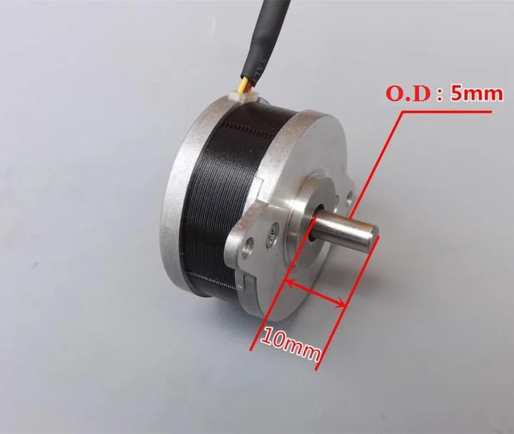 2PCS YK36BYG17 Stepper Motor 2 Phase 4 Wire Circular Type Step Angle Of ...