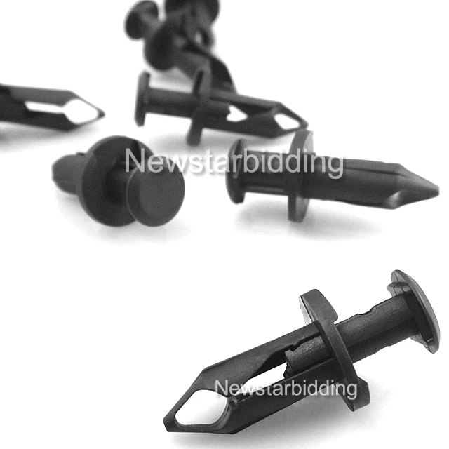 100x Nylon Atv Fender Clips Body Rivets For 1999 2012 Polaris Sportsman ...