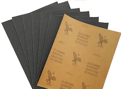 10 Pcs Hi Quality Abrasive Paper Sandpaper 1200 Grit 9" X 11" Wet Dry ...
