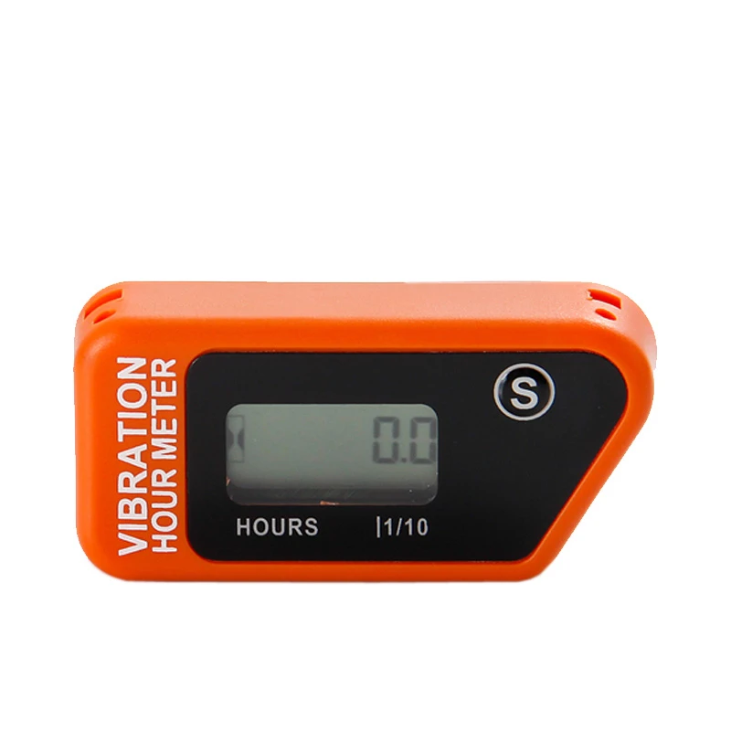 Waterproof LCD Wireless Vibration Hour Meter Counter For Motocross ...
