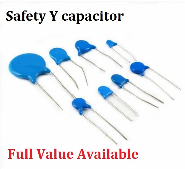 20PCS Safety Y Capacitor 250VAC 400VAC 471M 222M 472M 102M 103M 470PF ...