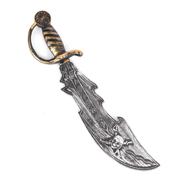 10pcs 45CM Children's Knives Halloween Pirates Accessories Cosplay ...