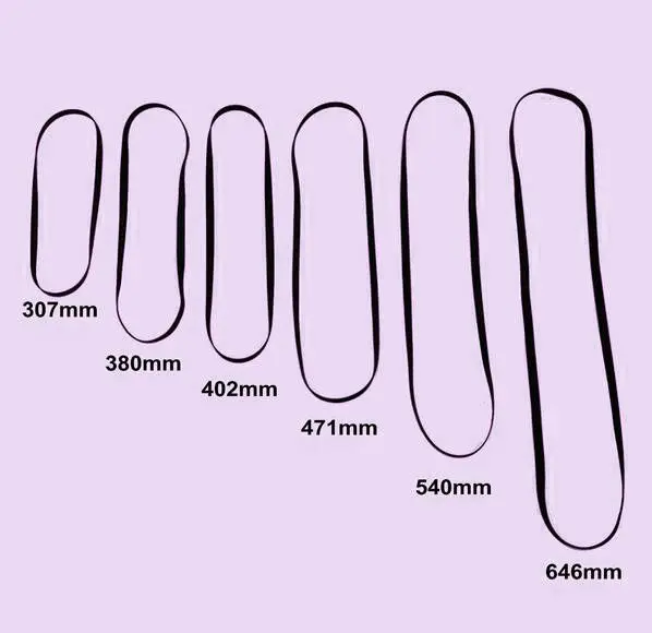 REPLACEMENT RECORD PLAYER TURNTABLE DRIVE BELT - FOR MOST BRANDS MODELS