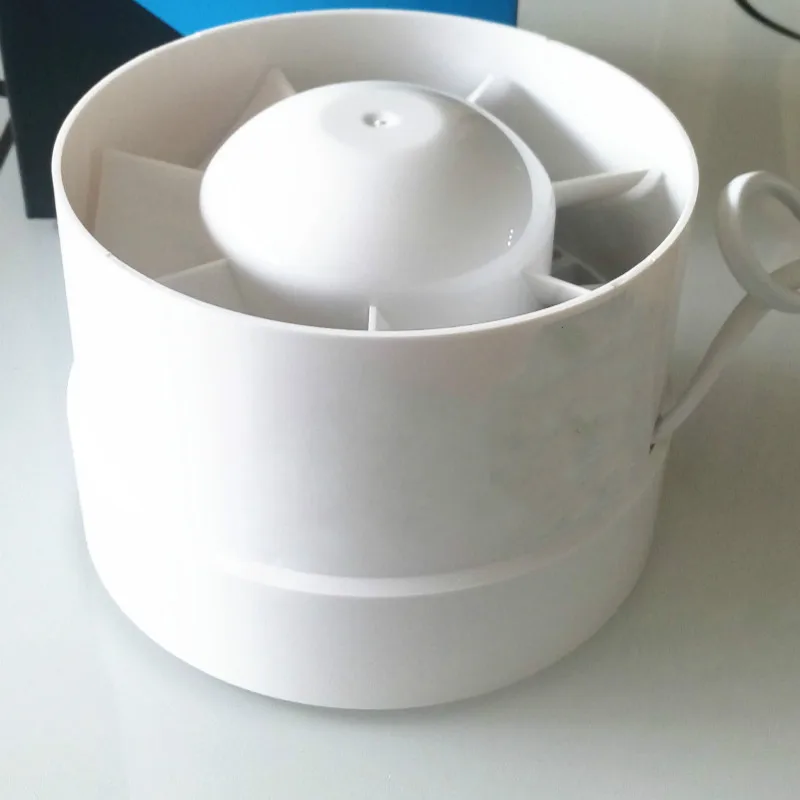 4 5 6 inch 220V inch inline ducted fan for bathroom mini plastic pipe ...