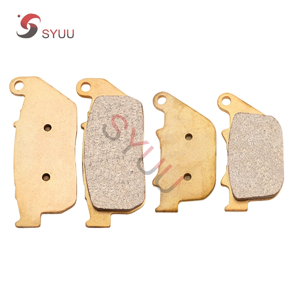 Motorcycle Sintered Metal Front Rear Brake Pads Brakes for Harley ...