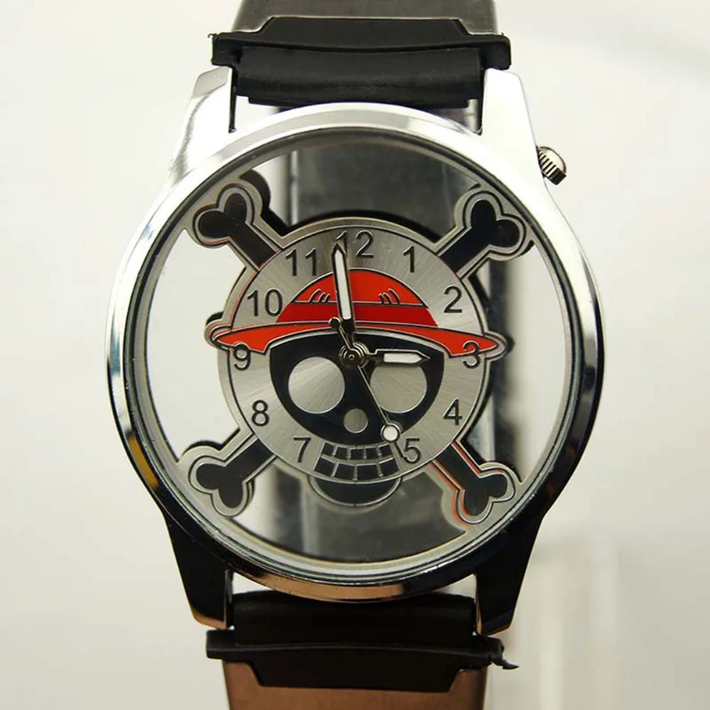 Reloj de la historieta ONE PIECE relojes de pulsera reloj de metal ...