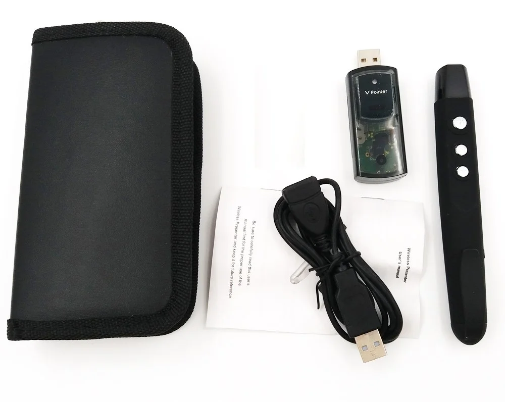 USB-Wireless-lazer-pointer-For-Desktop-Laptop-Presentation-RF-Remote ...