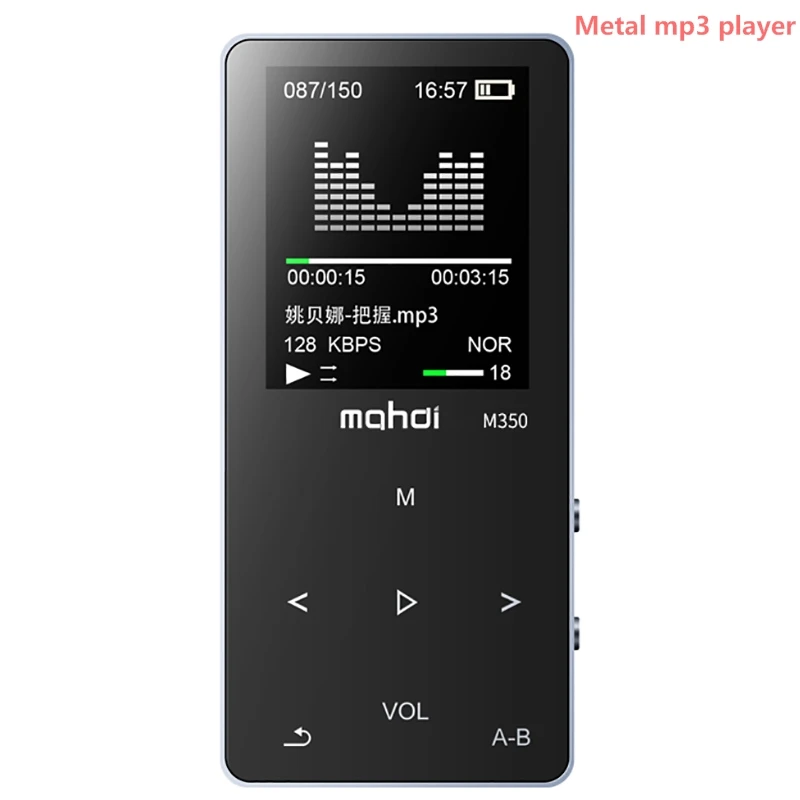 2018 Newest Touch Button Metal MP3 Player 8GB HiFi Sound Entry level ...