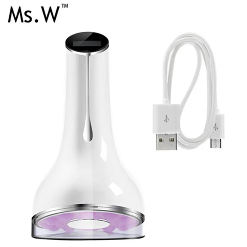 1 Pcs Lcd Usb Rechargeable Breast Massager Breast Care Massage
