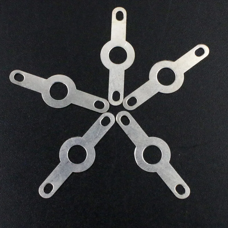 1000Pcs-Silver-plated-Copper-Double-Head-Soldering-Terminal-Circular ...