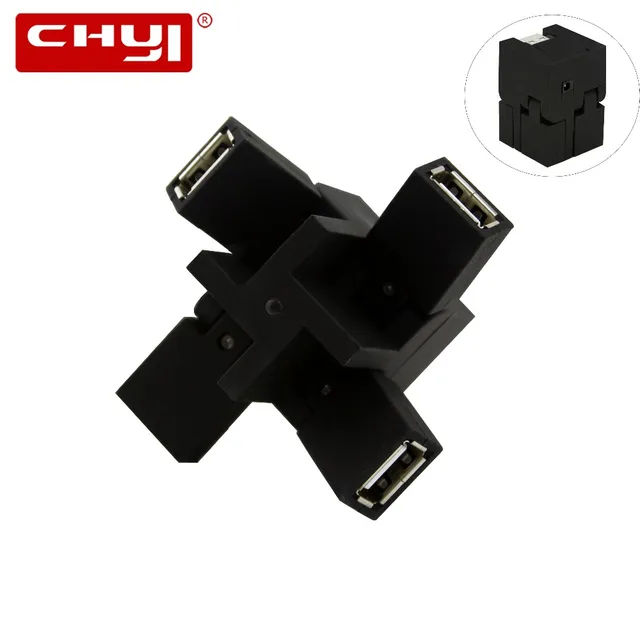 Who Sells Sheap Mini USB 2.0 Hub 5 Ports USB HUB Adapter Connector ...