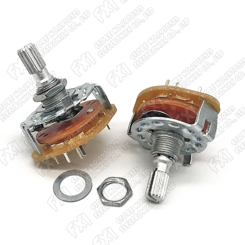 Переключатели HJXRHGAL RS25 2P4T, 2P5T, 2P6T, 3P3T, 3P4T | AliExpress