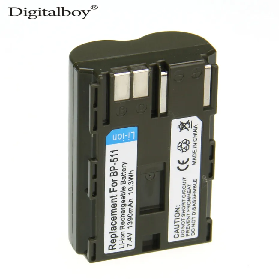 Digital Boy Camera Battery BP 511 BP 511 Batteries for Canon BP 511 BP ...