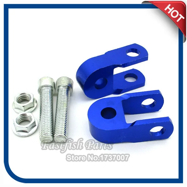 Blue-Shock-Extender-Height-Extension-Extender-Risers-For-ATV-Quad-Dirt ...