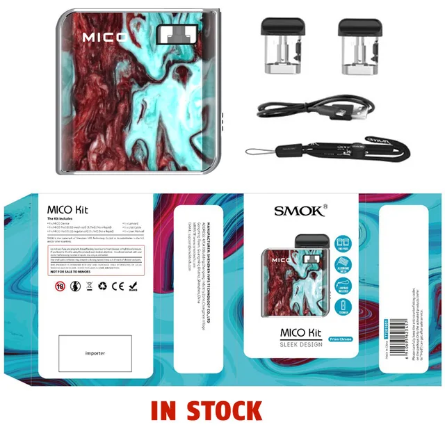 Aliexpress.com : Buy 5pcs new SMOK MICO Kit with 700mAh Mico Battery 10 ...