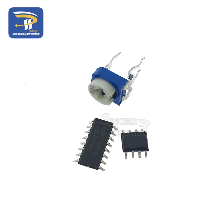 NE555 CD4017 Running LED Flow Light Electronic Production Suite Control ...