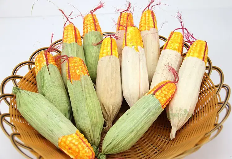 Simulation Vegetables corn artificial corn mold hotel,home decoration ...