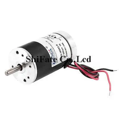 DC 24V 5000 RPM 7W Power 5mm Dia Shaft Wired Connector Metal Electric ...