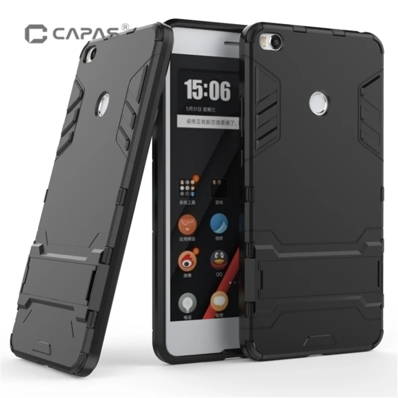 Original Capas Case For Xiaomi Mi Max 2 Cover Stand Pc Tpu Silicone 2