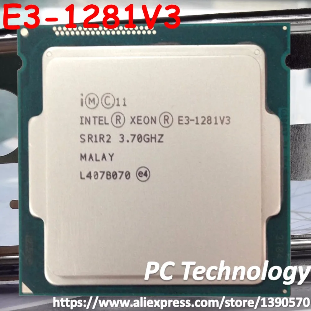 Original Intel Xeon processor E3-1281V3 CPU 3.70GHz 8M LGA1150 Quad ...