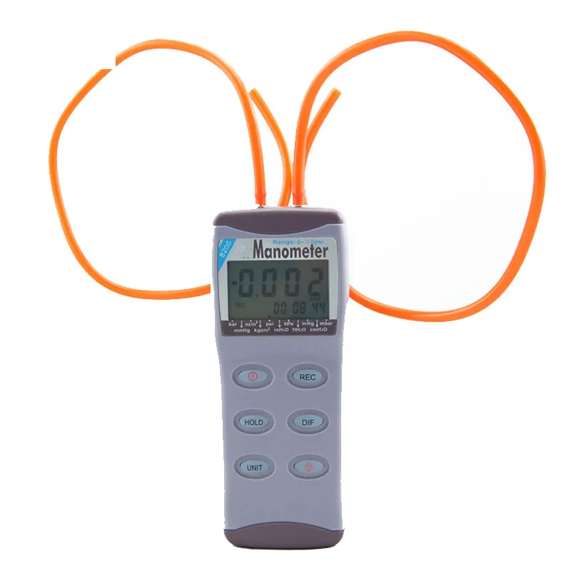 High Quality Handheld Portable Digital Manometer Az82100 Pressure Gauge ...