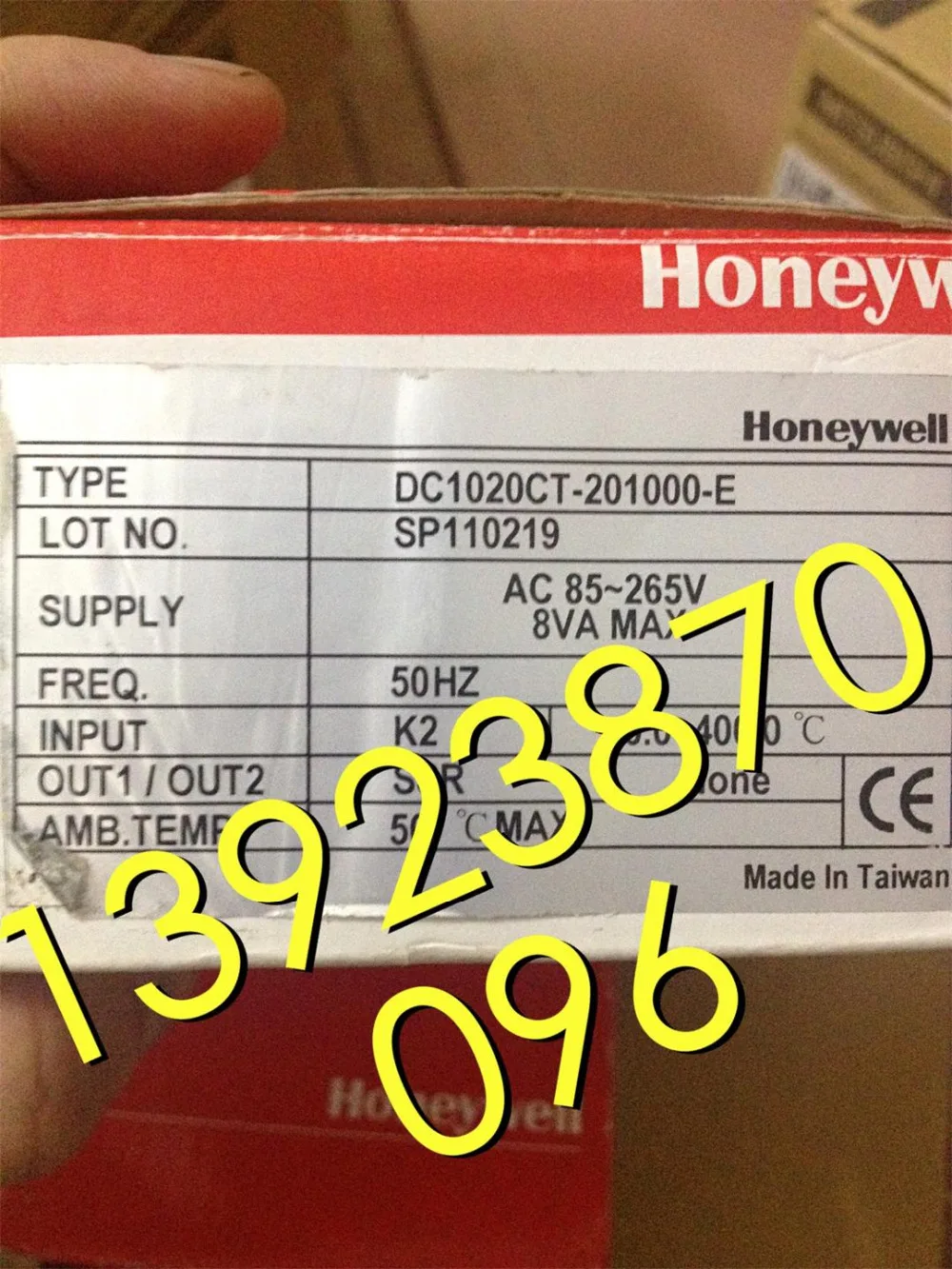 New Original Authentic Temperature Controller Dc1020ct-201000-e ...