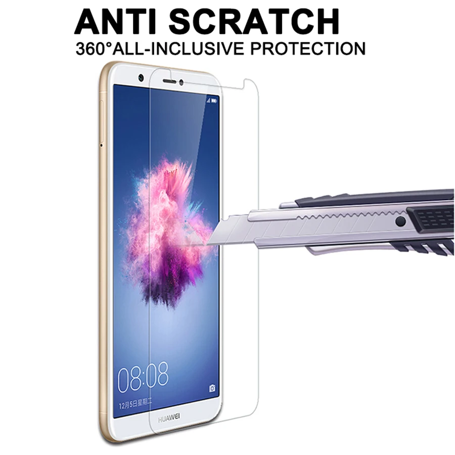 Tempered Glass Huawei P Smart Screen Protector 9h Glass Film Not Full ...
