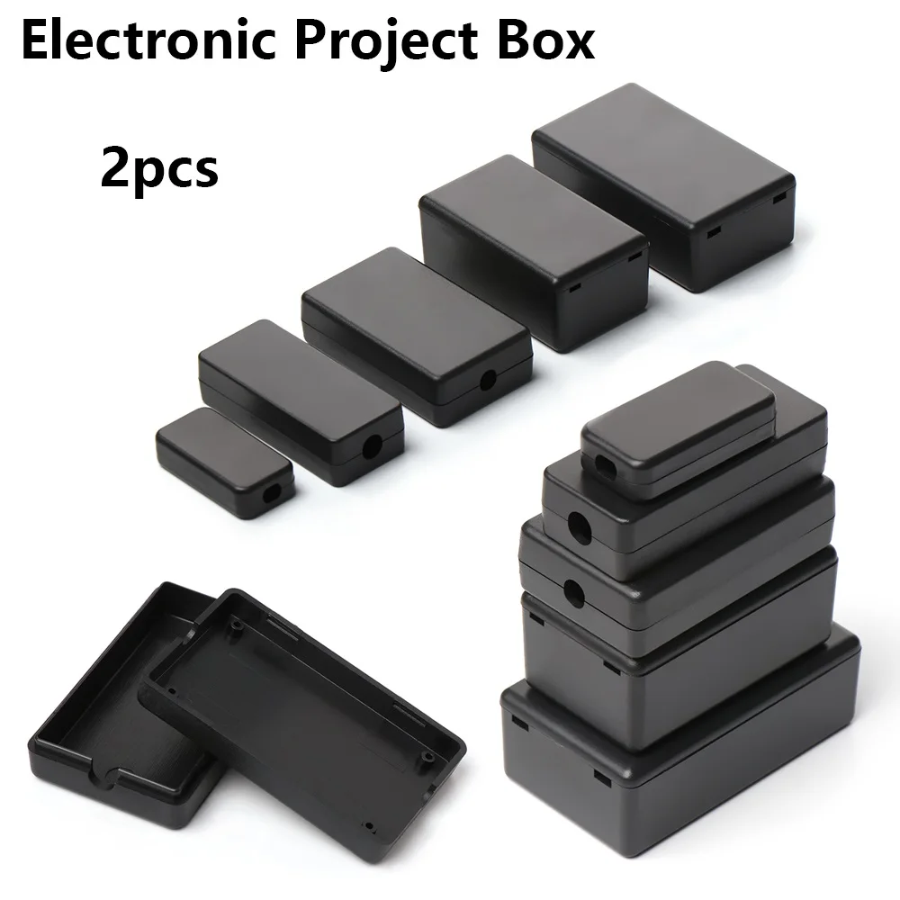 1pc-Waterproof-Black-DIY-Housing-Instrument-Case-Plastic-Project-Box ...